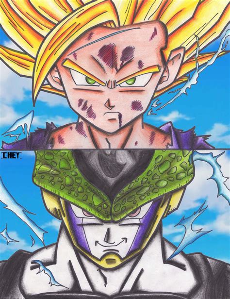 Ssj2 Gohan Vs Cell