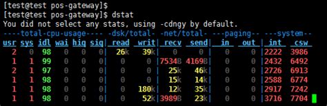 Cpu监控之二：dstat Duanxz 博客园
