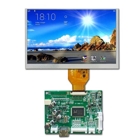 7 Inch Lcd Display Panel With Hdmi Board Resolution 800 480 Miqidisplay