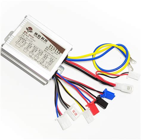 Контроллер YK31C 24V 500W для коллекторных моторов с ограничителем ...