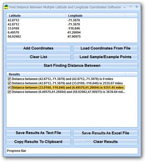 Find Distance Between Multiple Latitude And Longitude Coordinates Software Download Softpedia