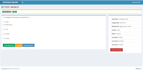 Membuat Aplikasi Ujian Online Dengan Codeigniter Dan MySQL RI WEBLOG