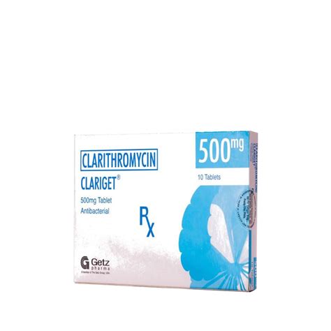 Clariget Clarithromycin 500 Mg Film Coated Tablet 10 S Price In The