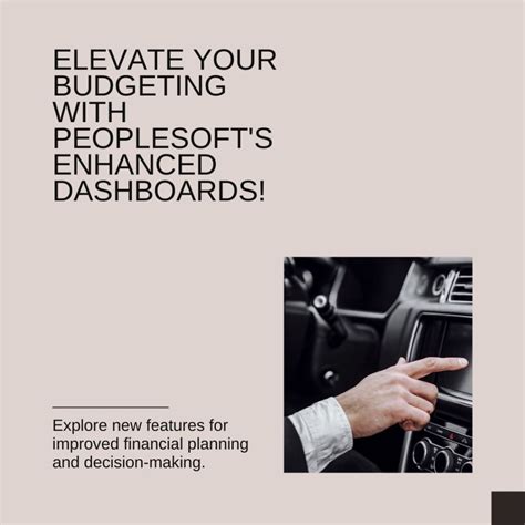 Introducing Peoplesofts Enhanced Budget Management Dashboards Elufa