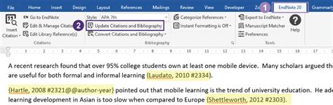 All Of My Newly Inserted Citations Are Displayed In The Format Of