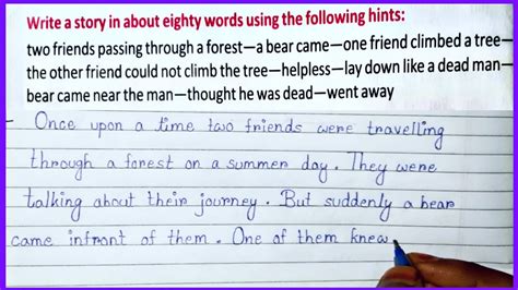 Story Writing For Class Format And Examples Teachoo Atelier Yuwa Ciao Jp