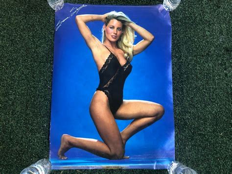 Vintage Susanne Severeid 1980s Poster 20x28 Actress 1983 Original