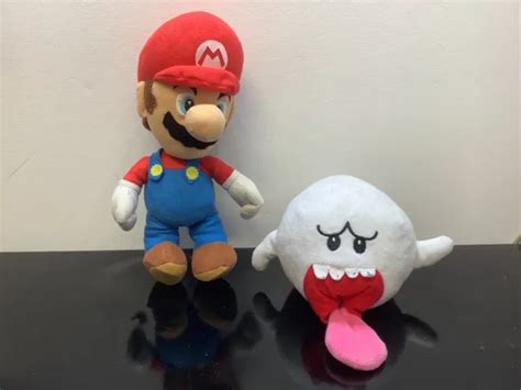 Nintendo Super Mario Bros Soft Toy Bundle X2 Collectable Plush Game