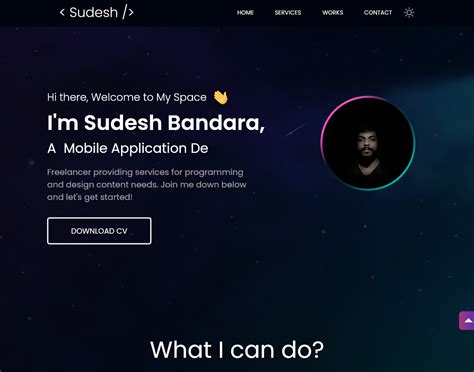 Github Sudeshnb Protfolio Flutter Website