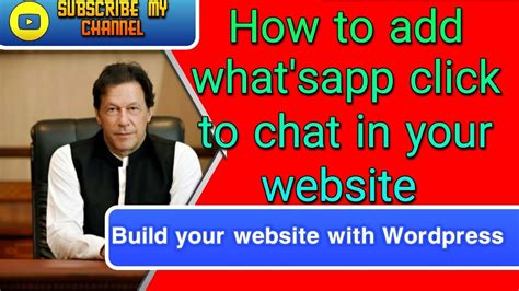 How To Add Whatsapp Button On Wordpress Website Youtube