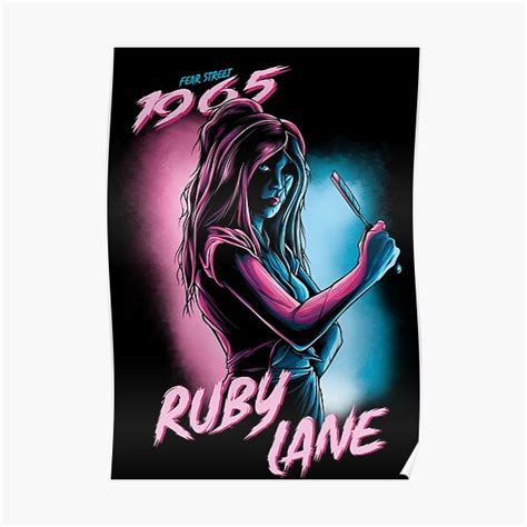 Popverse Fear Street Ruby Lane Poster For Sale By Enjoystickers