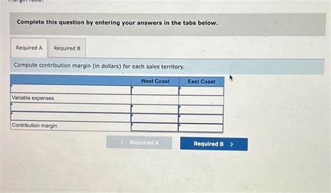 Solved Exercise 19 20 Algo Contribution Margin Ratio By
