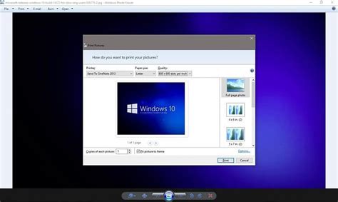 Windows Photo Viewer Printing Dialog Windows Forums