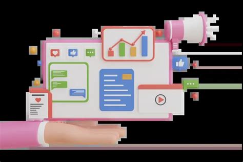 17 653 Social Media Promotion 3d Illustrations Free In Png Blend
