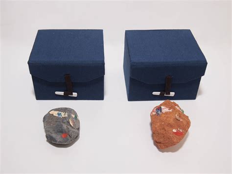 【中古】真作保証 里見勝蔵 石顔 Stone Face 石に油彩 2点組 立体 オブジェ※稀少の落札情報詳細 ヤフオク落札価格検索