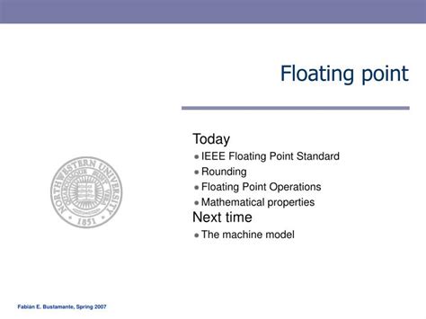 Ppt Floating Point Powerpoint Presentation Free Download Id5036263