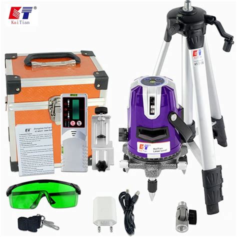 Aliexpress Buy KaiTian Lines Green Laser Levels Receiver Self Leveling Rotary Nm
