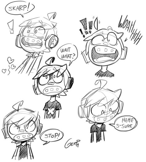 Dumfer Faces By Gerph On Deviantart