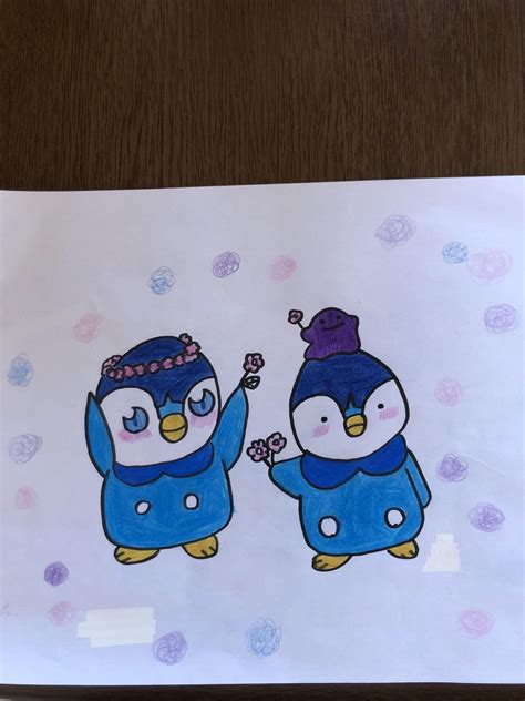 ポッチャマとへんしんメタモン‼︎ ポケモンキッズイラストコンテスト テーマは「思い出のポケモン」！ 投稿一覧 【終了】ポケモン