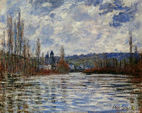克劳德·莫奈claude Monet高清作品flood Of The Seine At Vetheuil克劳德·莫奈作品克劳德·莫奈