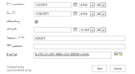 Sharepoint Programmatically Access External List Associated Column