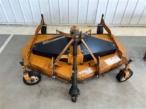 Woods Rd7200 Finish Mower 72” 3pt 540 Pto 4 Gauge Wheels