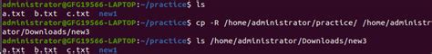 How To Copy Files And Directories In Linux Cp Command Geeksforgeeks