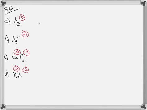 Solvedassign Oxidation States To Each Atom In Each Element Ion Or