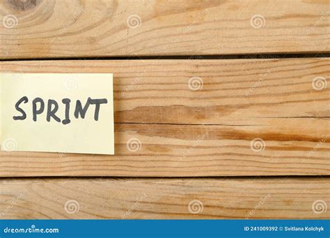 Software Scrum Agile Board With Paper Task Agile Software Development Methodologies Stock Photo