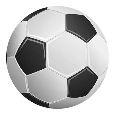 Premium Vector Soccer Ball Isolated On White Background