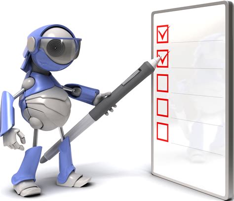 Robot Checklist Web