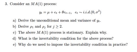 Solved Consider An Ma 1