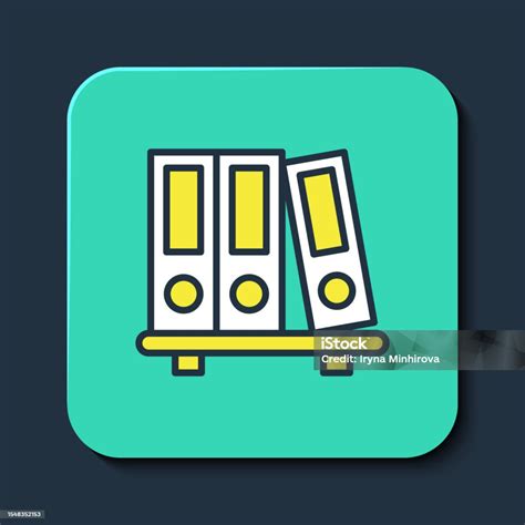 Mengisi Kerangka Folder Office Dengan Ikon Kertas Dan Dokumen Yang