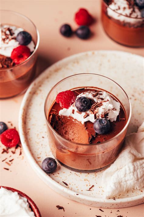 Easy Chocolate Pot de Crème Vegan Minimalist Baker Recipes