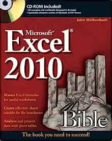 Excel Bible Walkenbach John Amazon Com Books