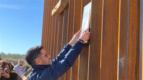 Border Wall Acting Homeland Security Chief Chad Wolf Visits Yuma