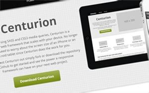 SASSを使用したレスポンシブWebデザイン対応のCSSフレームワークCenturion かちびと net