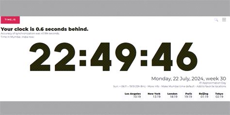 Check The Accuracy Of Your System Clock In Windows