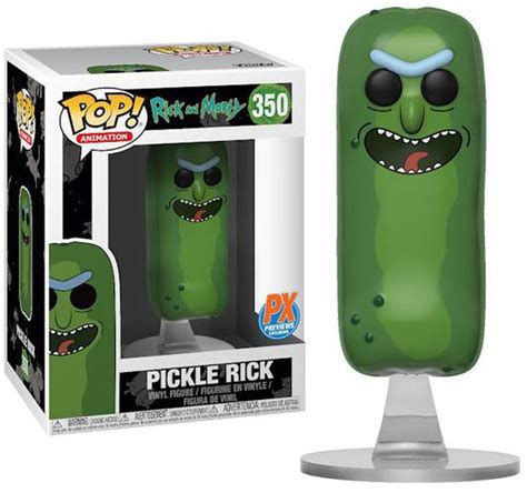 Funko Rick Morty Pop Animation Pickle Rick Vinyl Figure 350 No Limbs Toywiz