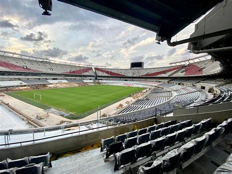 Así está el Monumental a días del partido entre River y Argentinos Sabelo
