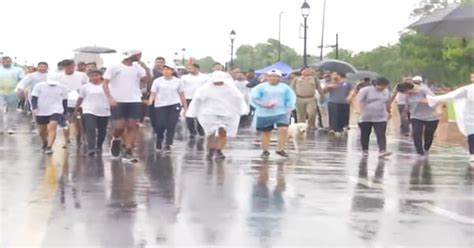 Walkathon In Delhi On International Day Against Drugs Abuse
