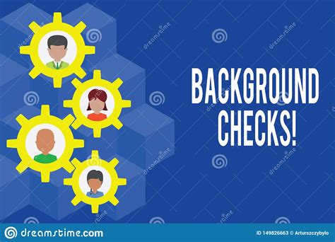 Word Writing Text Background Checks Business Concept For Looking Up