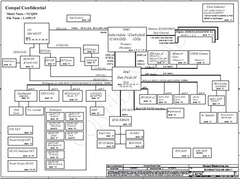 Acer Aspire G Laptop Schematic Diagram Laptop Schematic