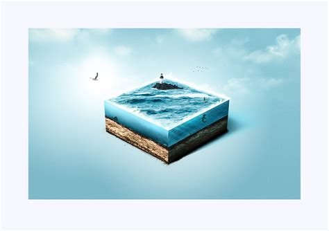Ocean Cube On Behance