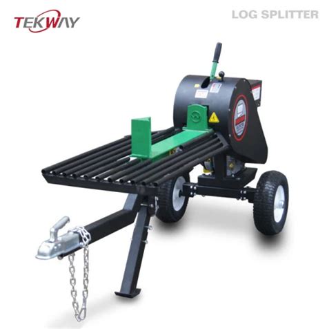 Gas Power Log Splitter With Splitting Table Hydraulic RAM China Firewood Cutter And Splitter