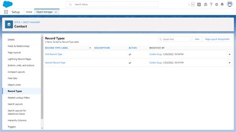 How To Fetch All Record Types Of Any Object In Lwc Salesforce
