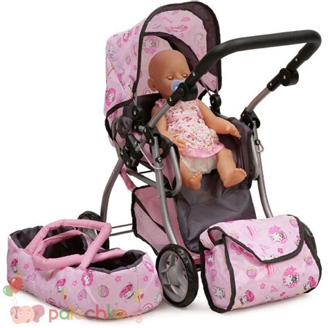 Количка за кукли Moni Kitty Палечко БГ Детски играчки