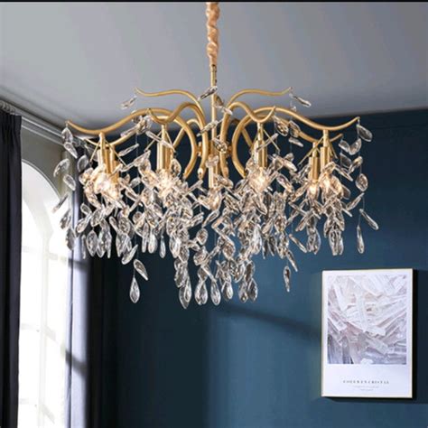 Promo Lampu Gantung Kristal Chandelier Mewah D80cm Kota Tangerang