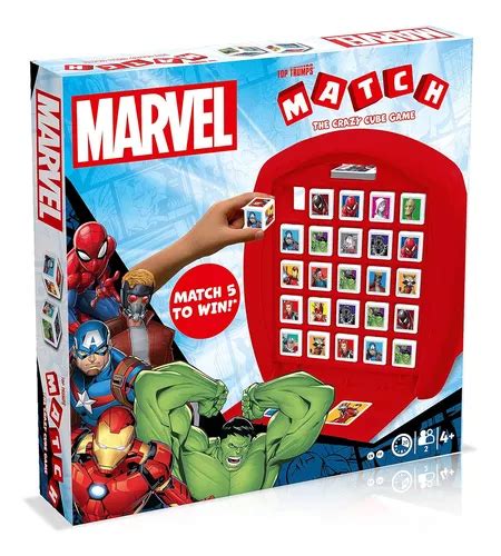Top Trumps Match Game Marvel Heroes Juegos De Mesa Familia Meses