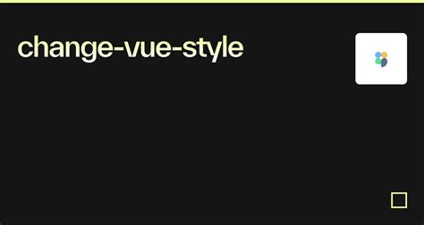 Change Vue Style Codesandbox